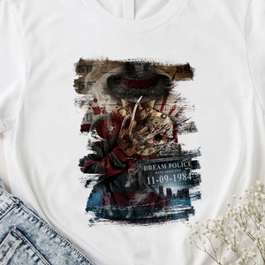 Freddy Krueger Mugshot PNG File, Halloween Character Png, Nightmare on ...