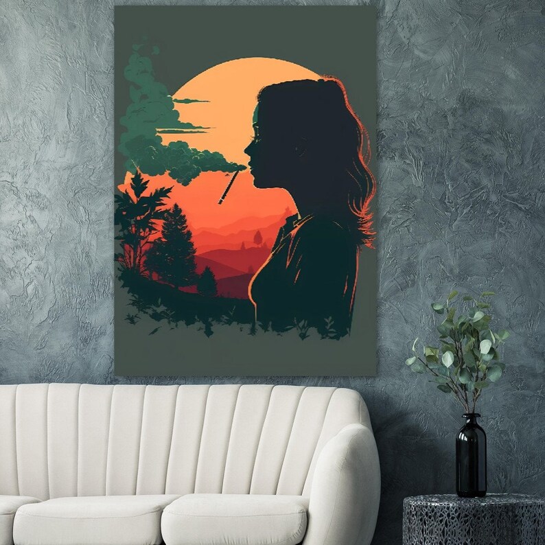 Vintage Poster, Cannabis Poster, Vintage Cannabis Art, Marijuana Poster ...