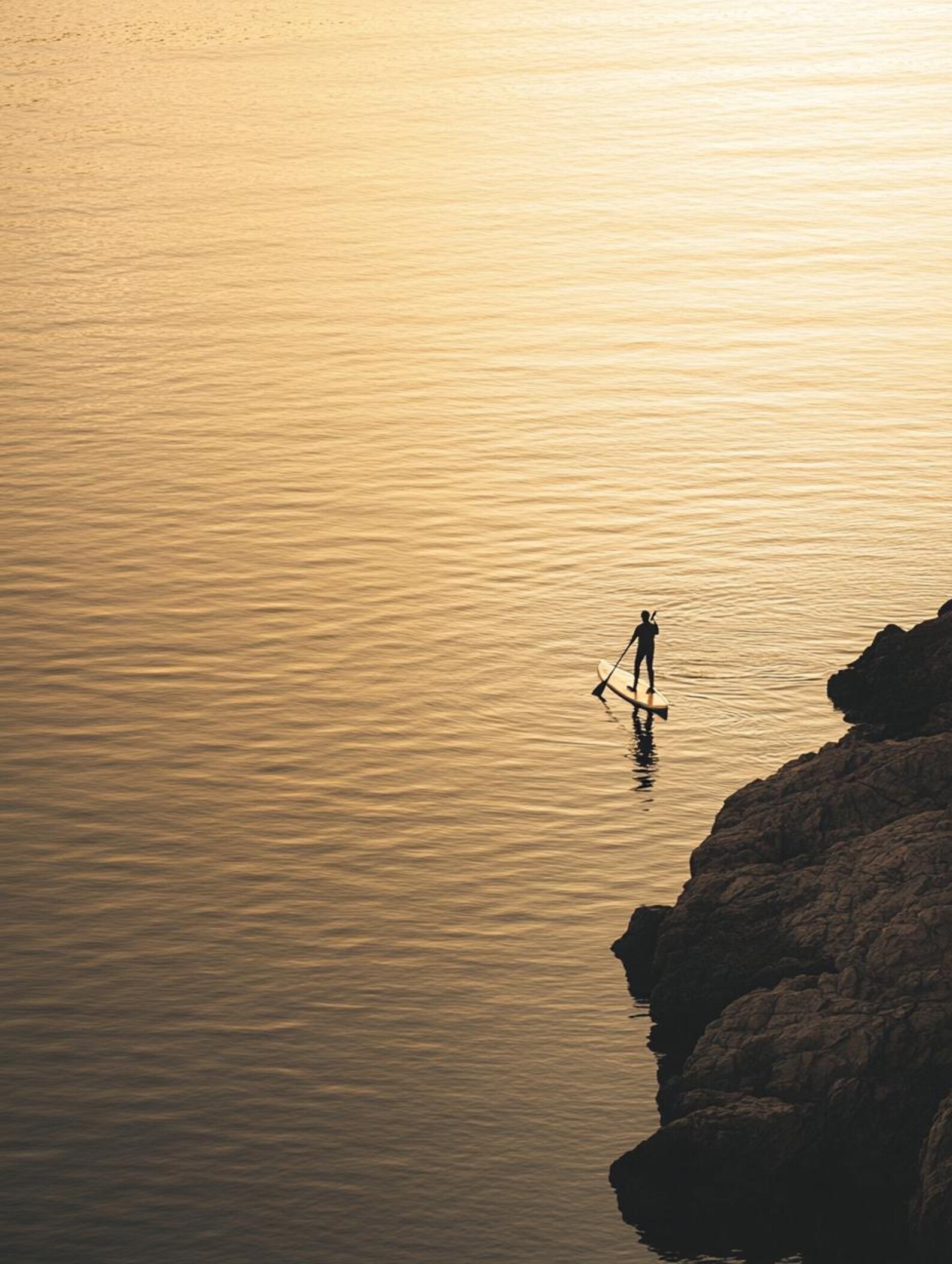 Stand-up Paddleboard Art Set 3-piece Sunset Poster Set Modern Nature ...