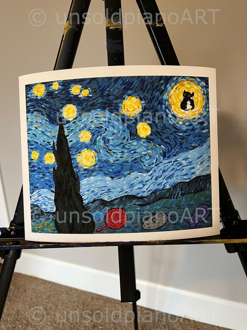 Tiny Tim the Timmy Night Original Art Print - Etsy