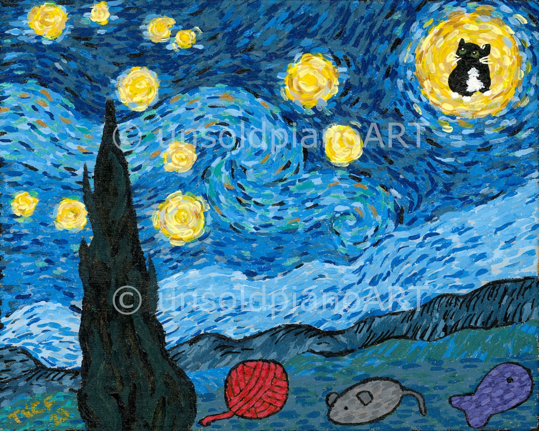Tiny Tim "the Timmy Night" - Original Art Print - Etsy