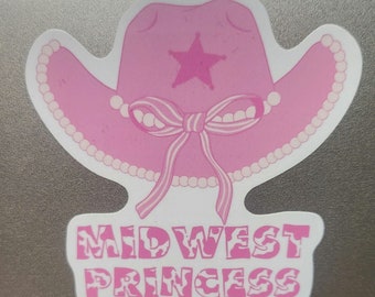 Chappell Roan Midwest Princess Sticker Vinyl Decal Glossy Finish ...