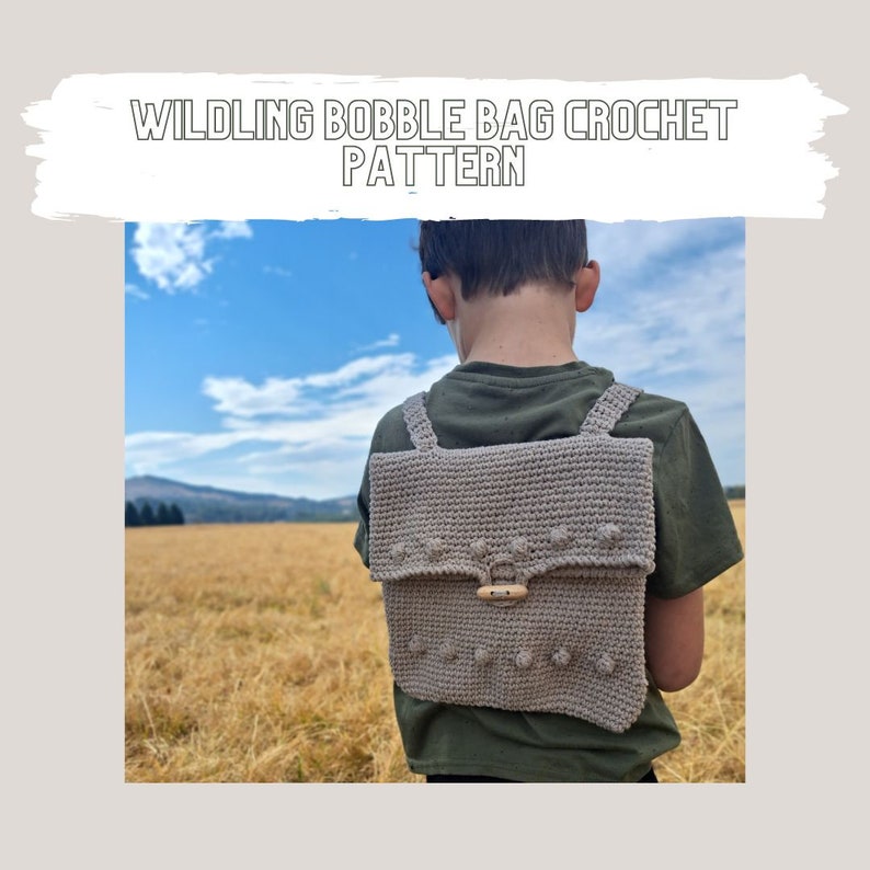 Easy Crochet Backpack Pattern / Beginner Crochet Backpack / Kids ...