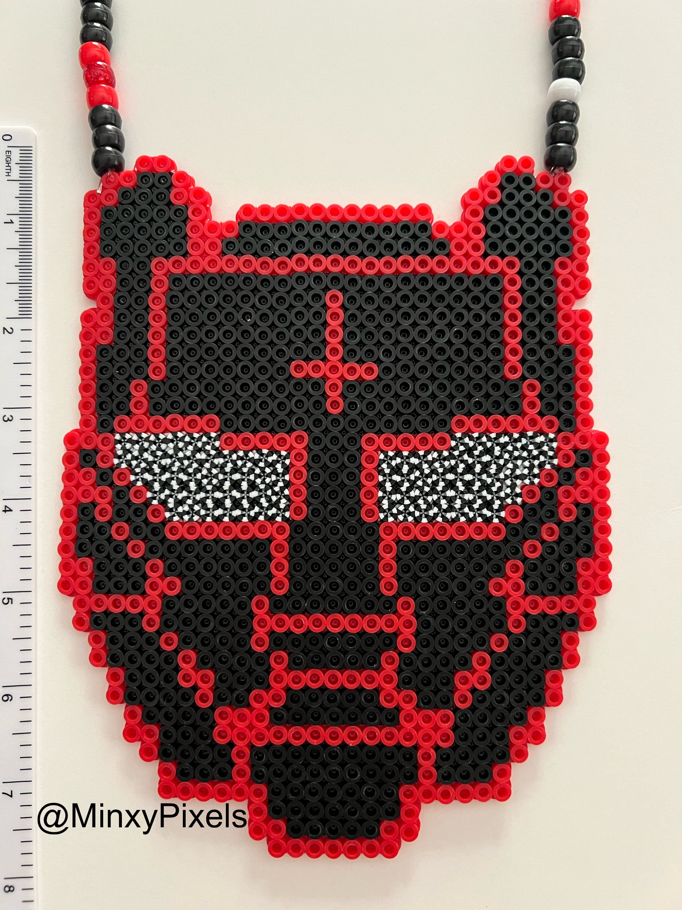 Custom Mask Btsm DJ Raver Kandi Perler Necklace Bracelet - Etsy
