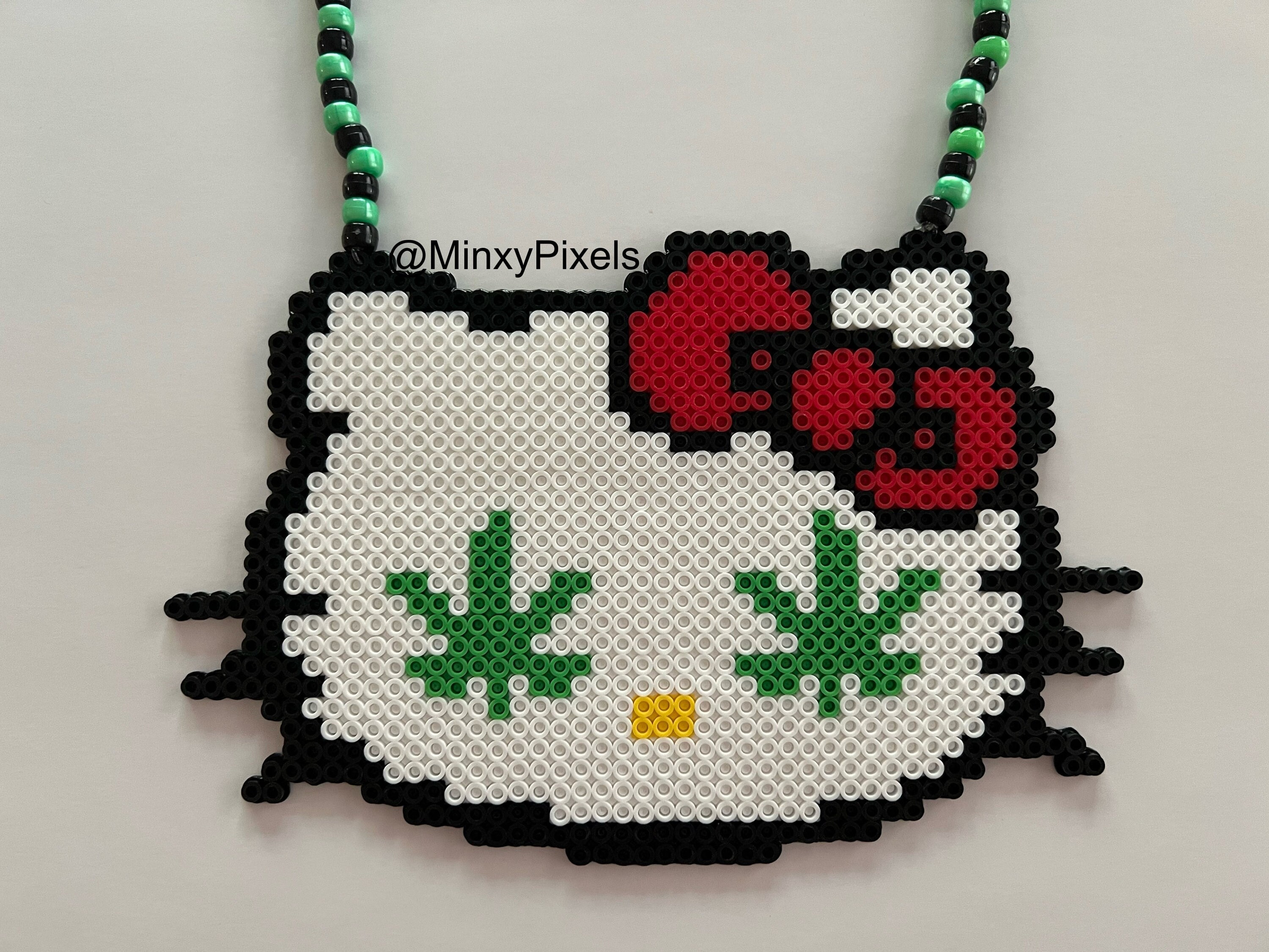 Pot Leaf Perler Pattern