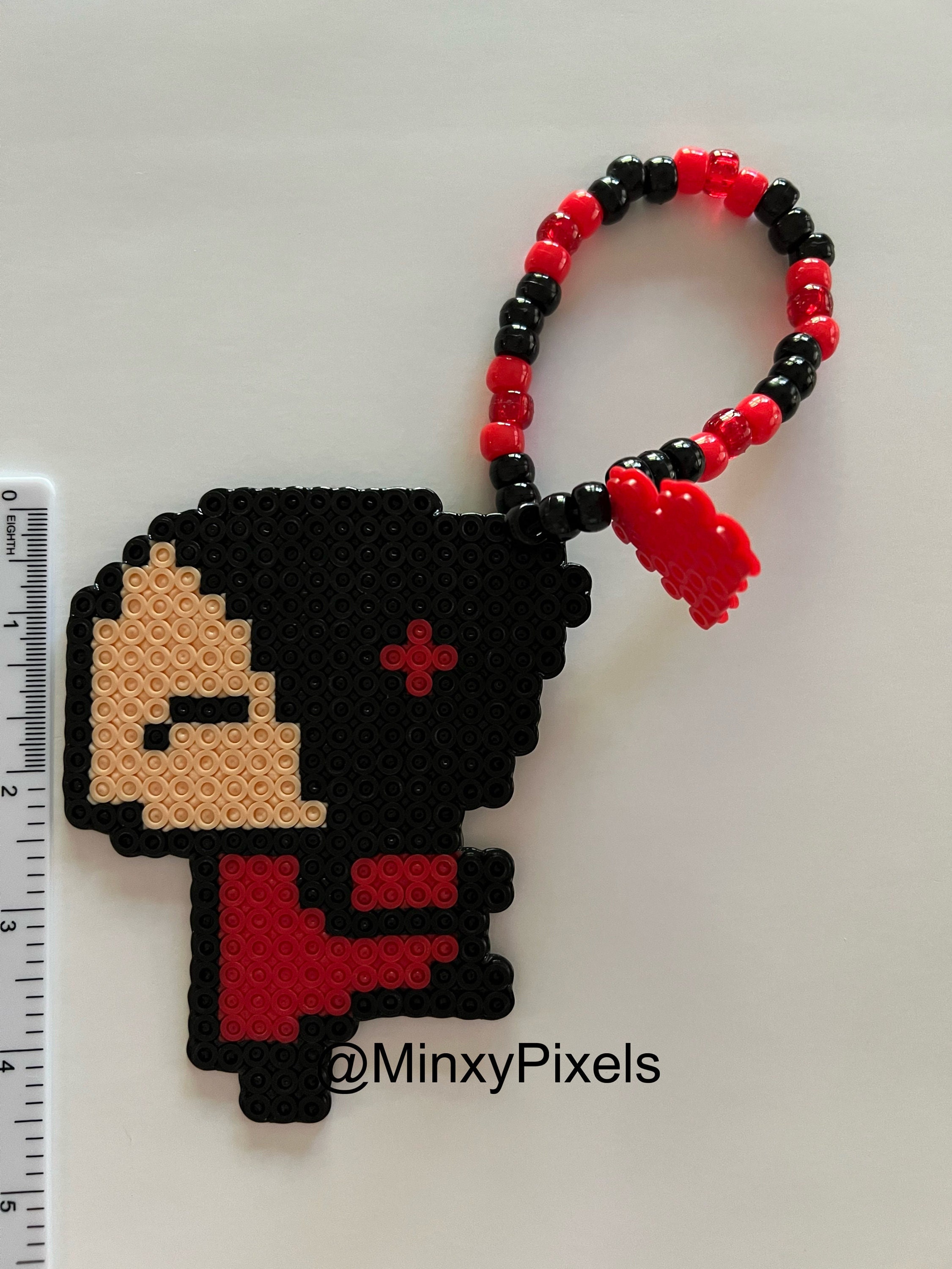 Cute Kissing Couple Raver Kandi Perler Necklace Bracelet - Etsy