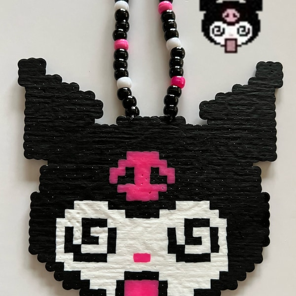 Pixel Necklace - Etsy