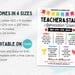 Editable Teacher Appreciation Week Itinerary Poster Teachers Staff ...