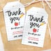Teacher Appreciation Gift Tags Thank You Teacher Gift Tag School ...