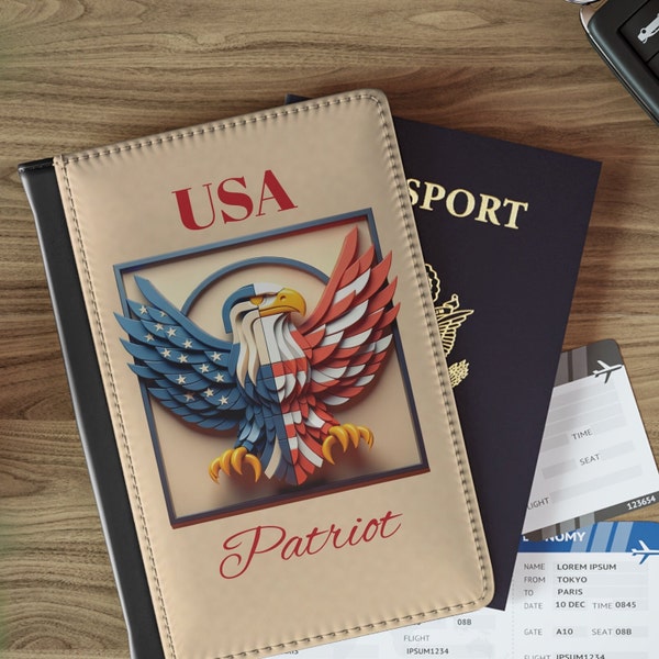 Personalized American Flag Notebook - Etsy