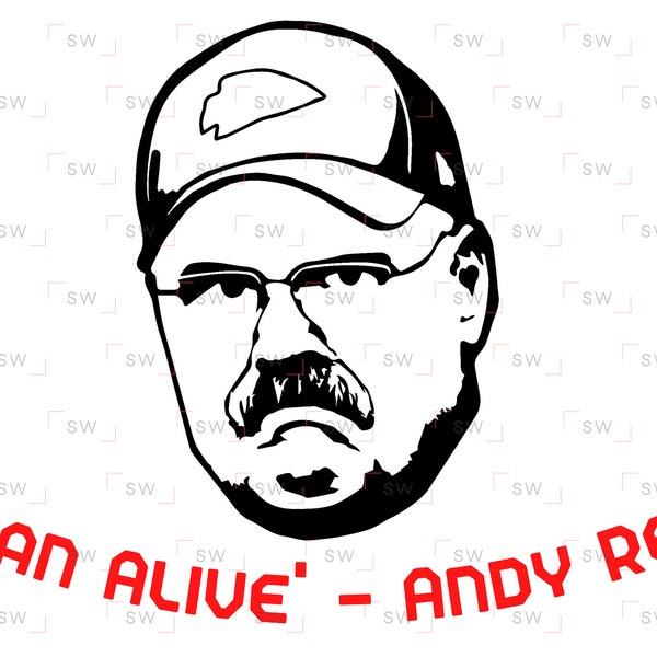 Andy Reid Svg - Etsy