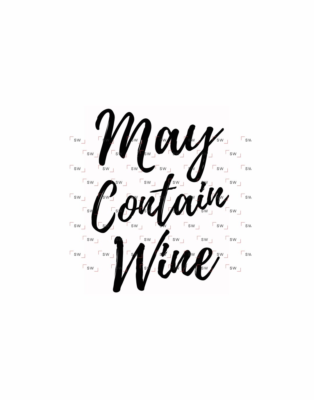 May Contain Wine - Funny Mom Drinking PNG Sublimation - Etsy