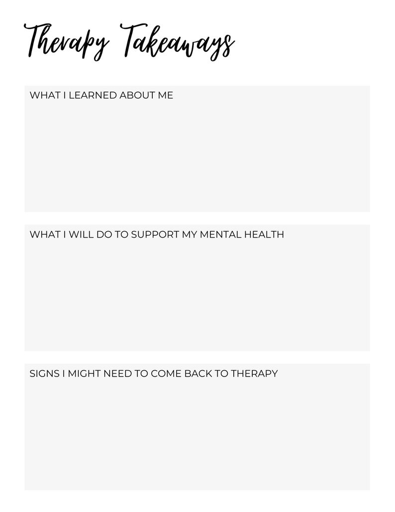 Therapy Journal - Etsy