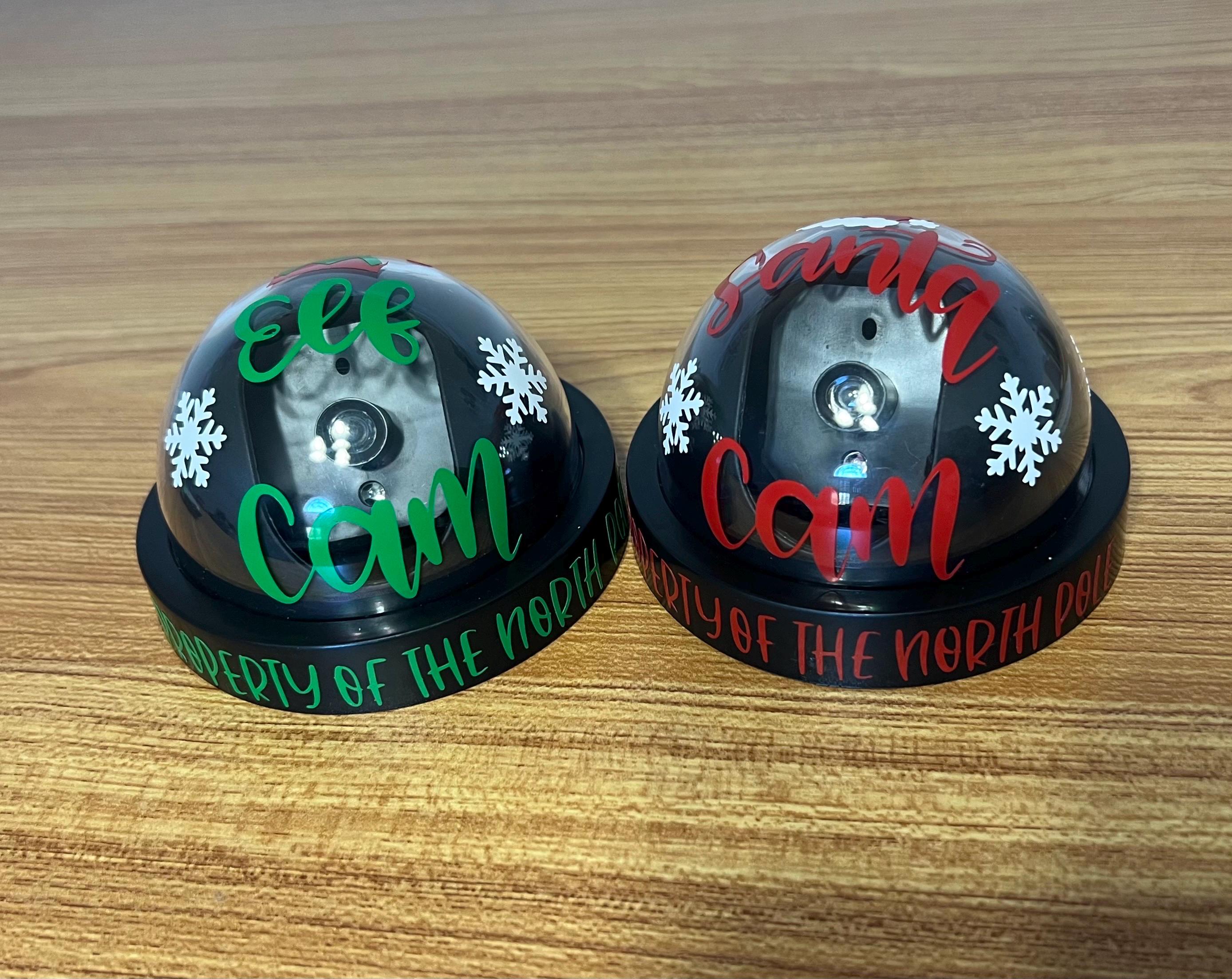 Santa Cam, Elf Cam, WITH PERSONALIZATION Surveillance Camera, Santa Spy ...