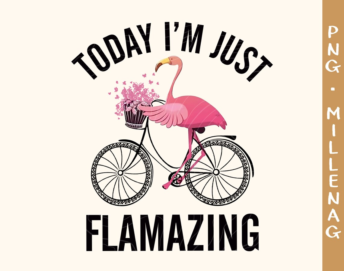 Flamingo PNG, Today I'm Just Flamazing PNG, Be Flamazing Png, Flamingo ...
