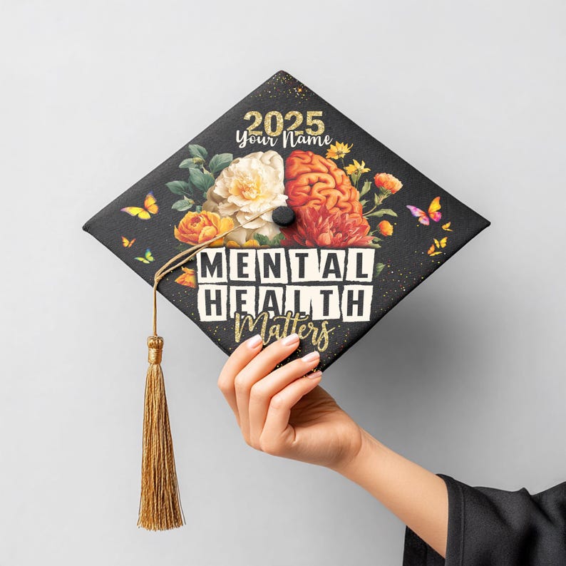 Custom Psychology Graduation Cap Topper, Future Psychologist Gift ...