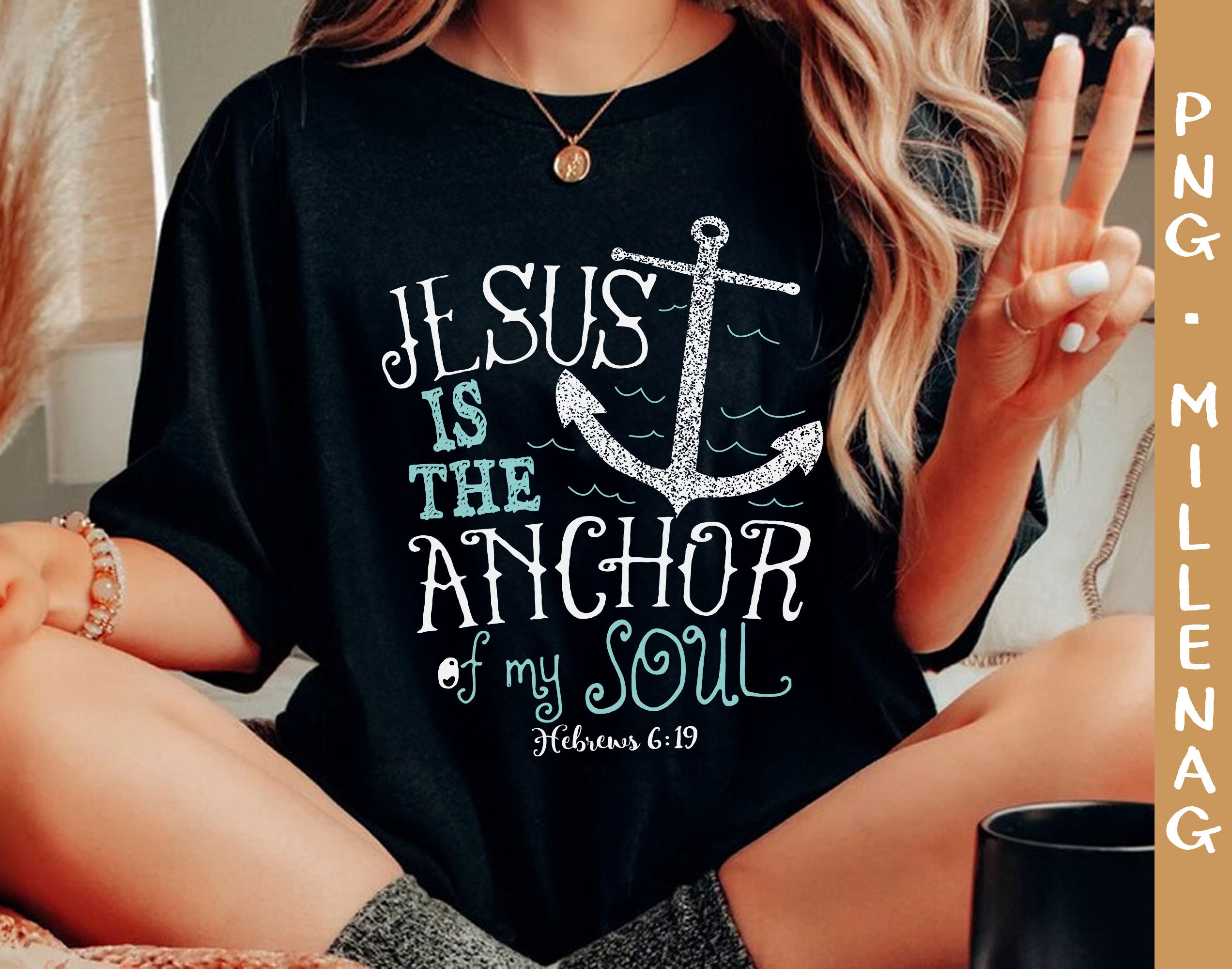 Jesus is the Anchor of My Soul PNG Jesus Png Jesus Lover - Etsy