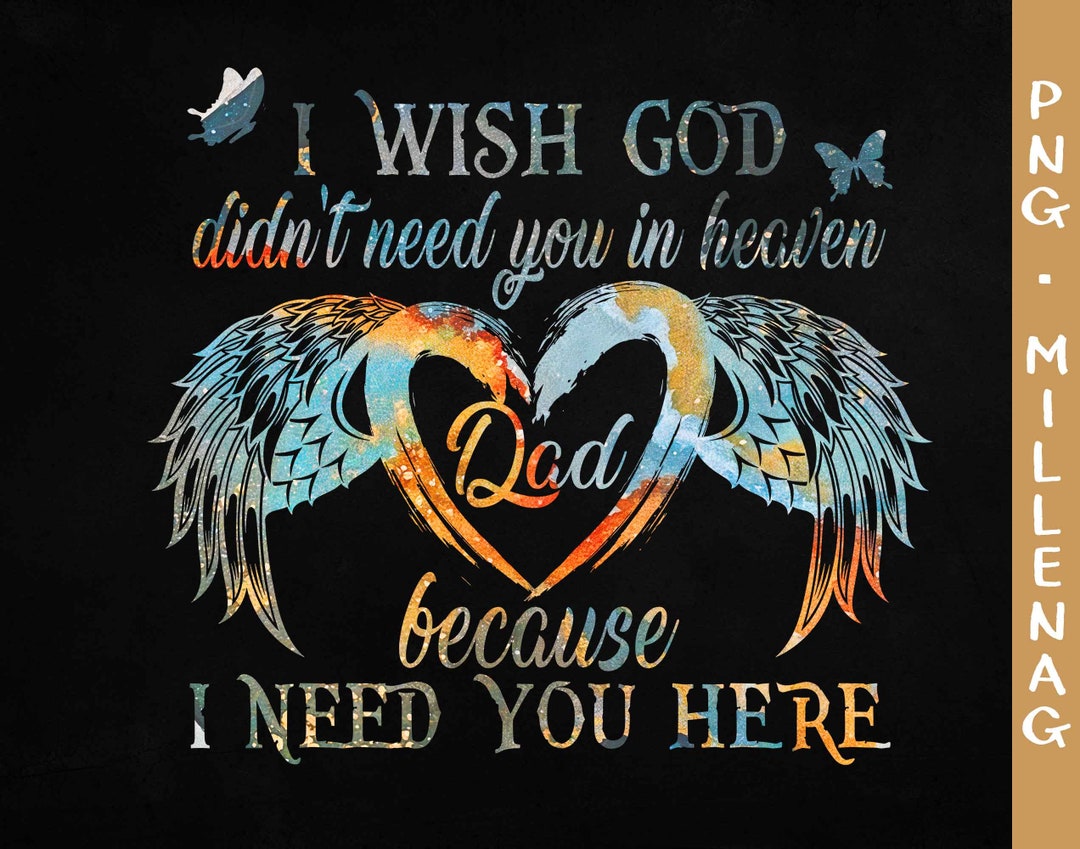 Dad Memorial PNG in Loving Memory PNG in Memory of Dad Png - Etsy UK
