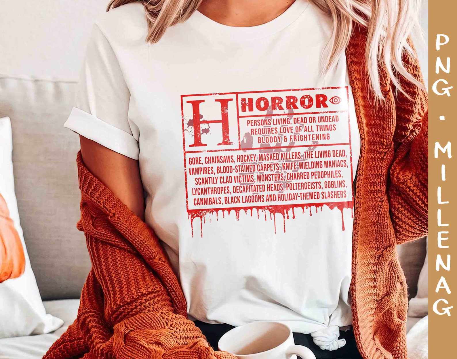 Horror Quotes PNG, Horror Notes PNG, Horror Halloween PNG, Halloween ...