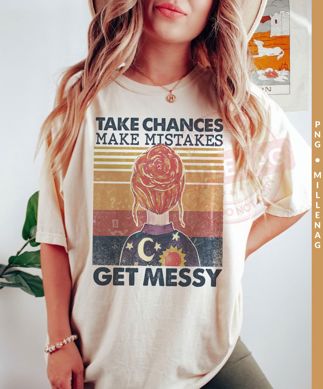 Take Chances Make Mistakes Get Messy Png, Teacher Png, Vintage Teacher ...