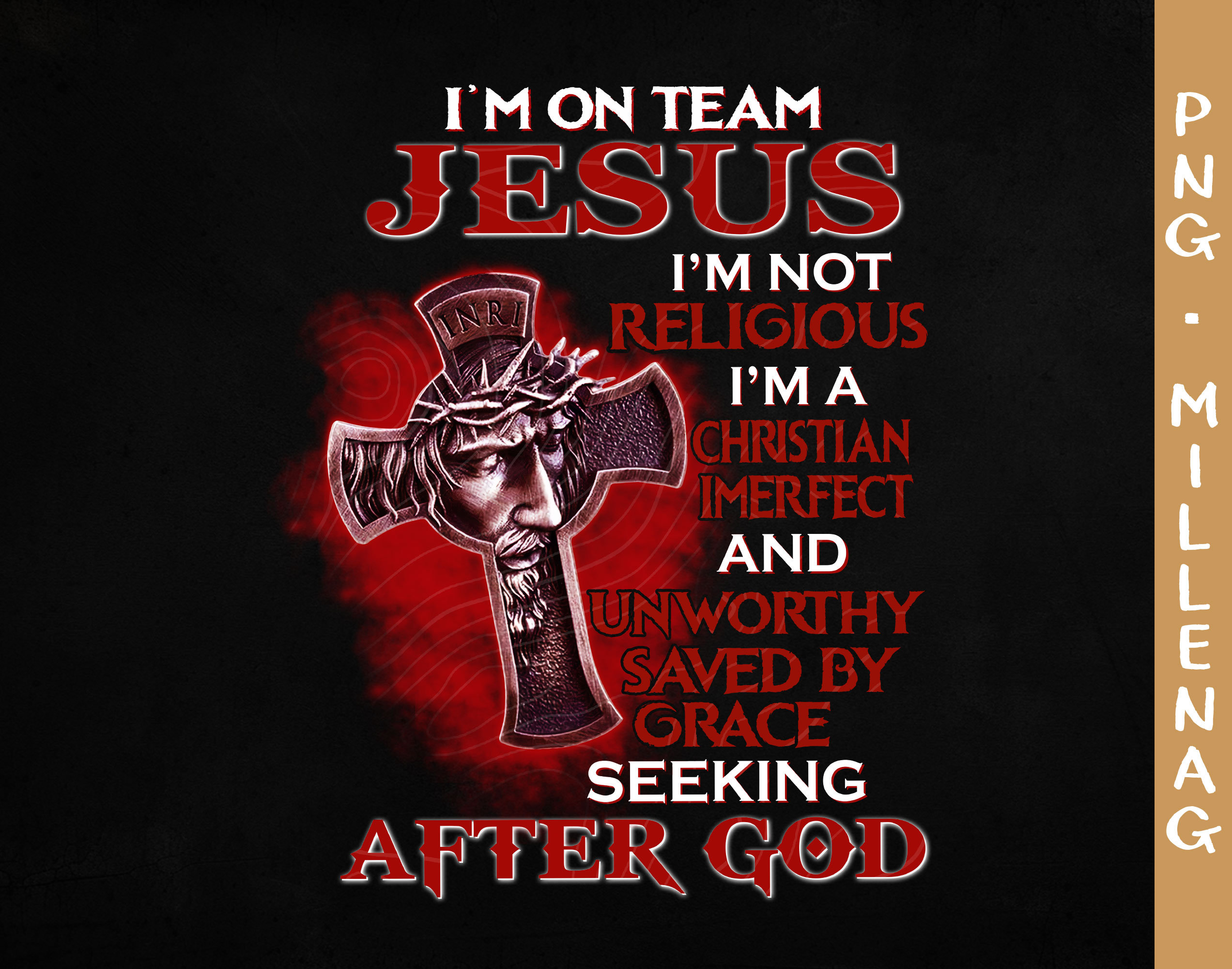 I'm on Team Jesus PNG, Christian PNG, Religion PNG, God Lovers Png ...