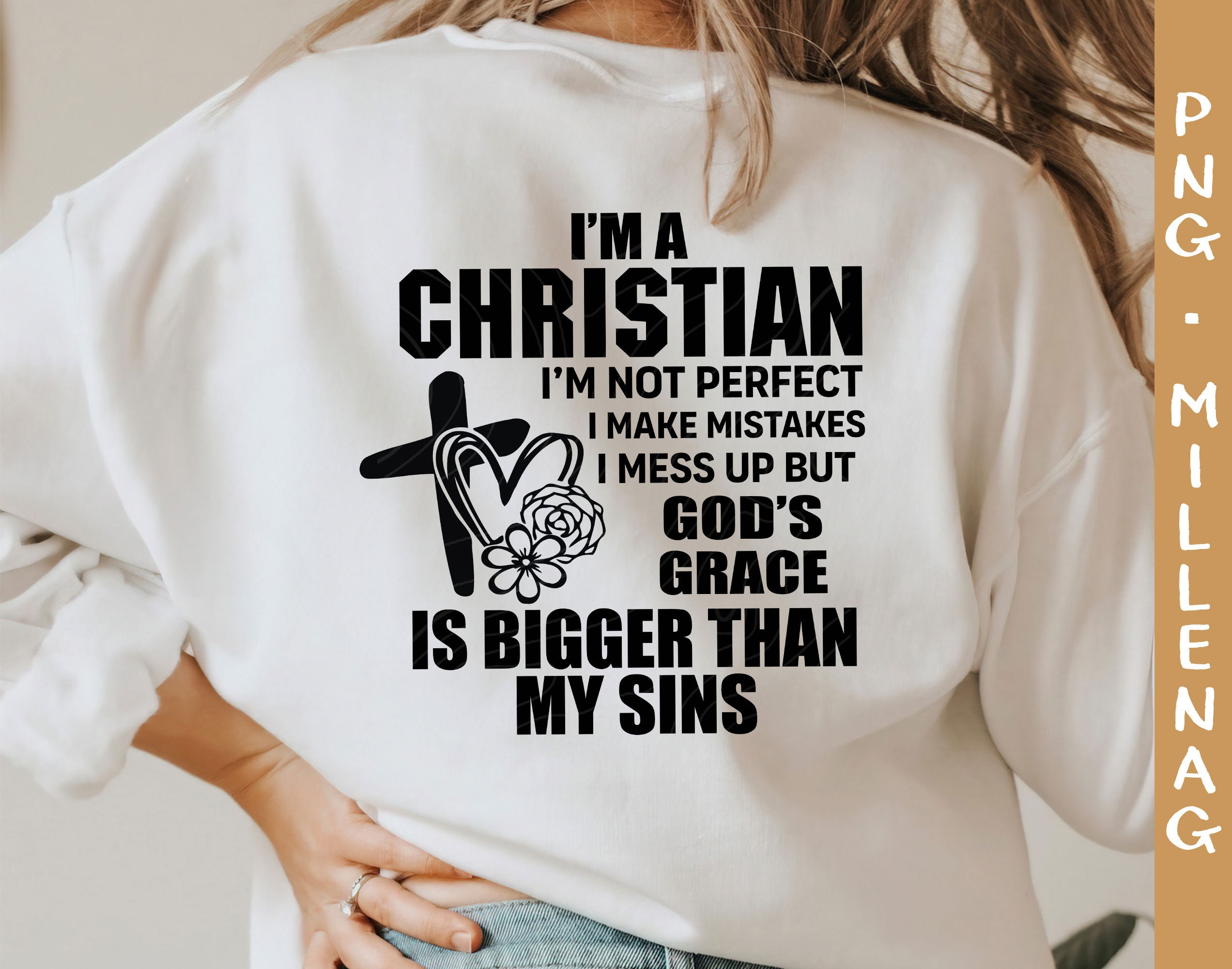 I'm A Christian PNG, Religion Png, Jesus PNG, God Lovers Png, Instant ...