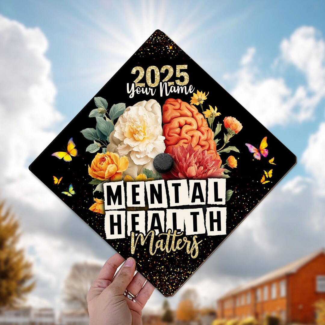 Custom Psychology Graduation Cap Topper, Future Psychologist Gift ...