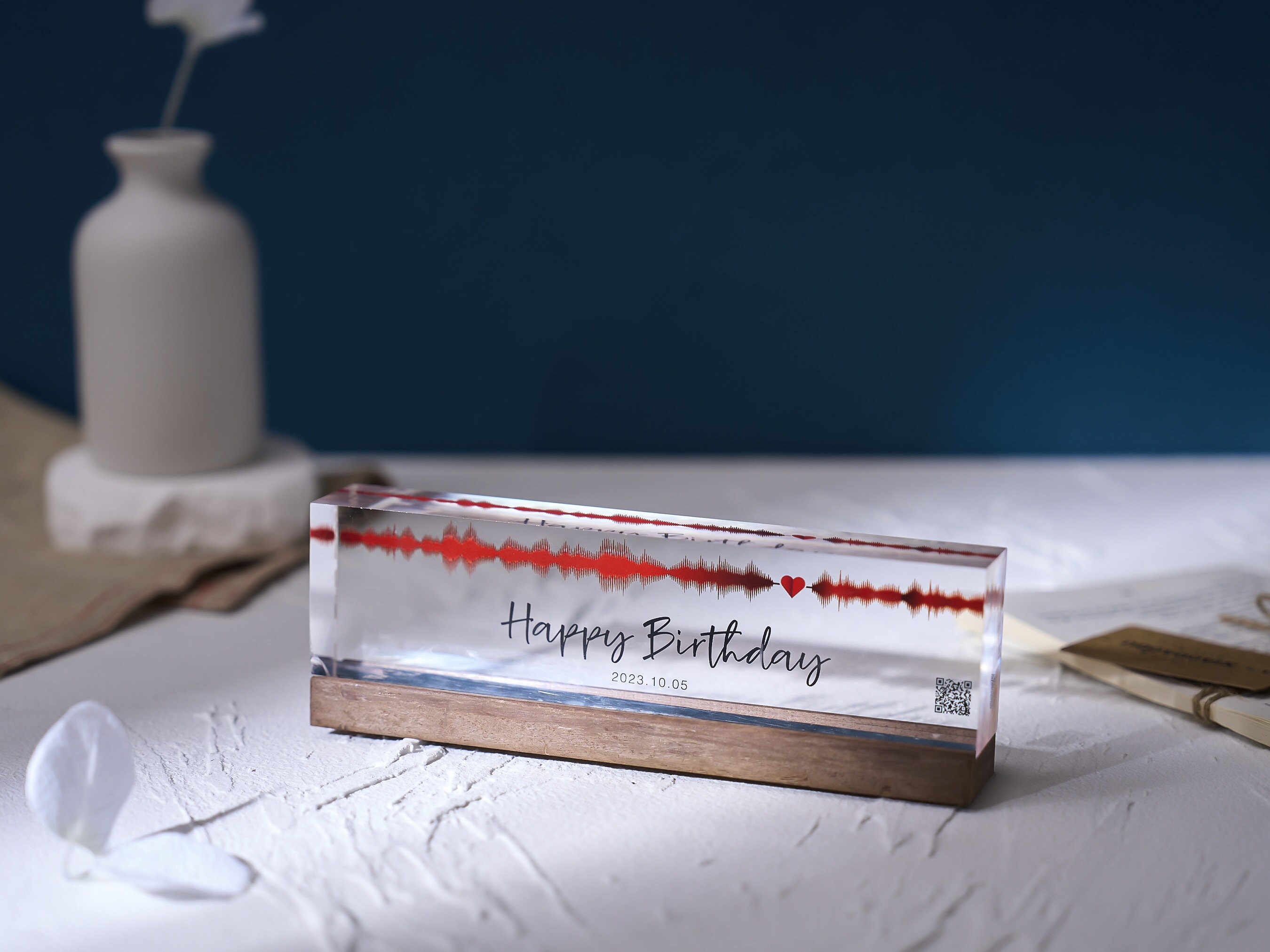 Personalized Art Soundwave Gift Unique Gift for Mother's - Etsy