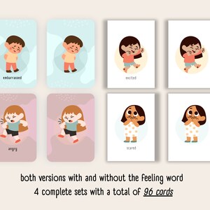 Printable Feelings Cards for Kids - Emotion Flashcards - Feelings Cards ...