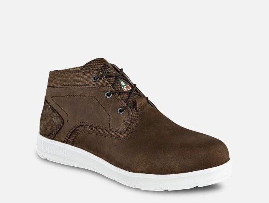 Red Wing 3556 Zero Lite Slip-on Mens Safety ALUMINUM Boots Brown US ...
