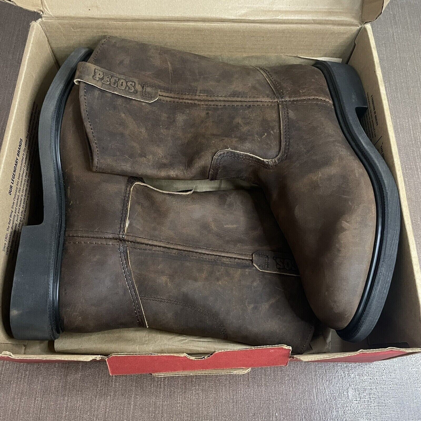 Red Wing 1124 Men Pull-on Soft Toe Waterproof 11 NEW - Etsy Canada