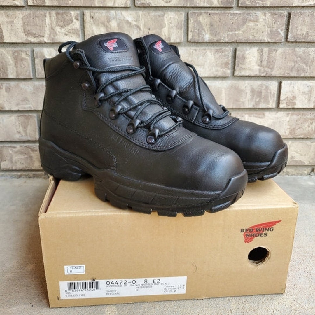 Red Wing 4472 Steel Toe Safty Work Boots Mens Made in USA New - Etsy
