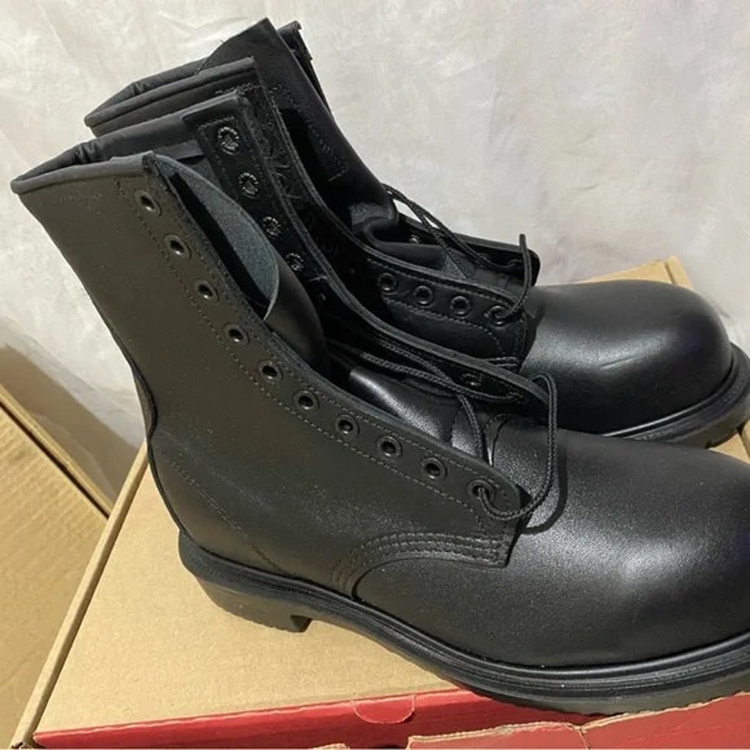 Red Wing 4473 Motorcycle Steel Toe Safty Work Boots Mens Size - Etsy