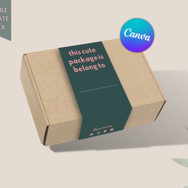 Box Seal Sticker - Etsy