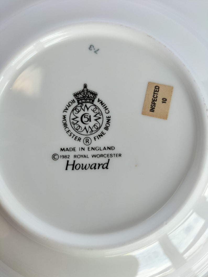 Royal Worcester Howard Wide Brim Bowl - Etsy