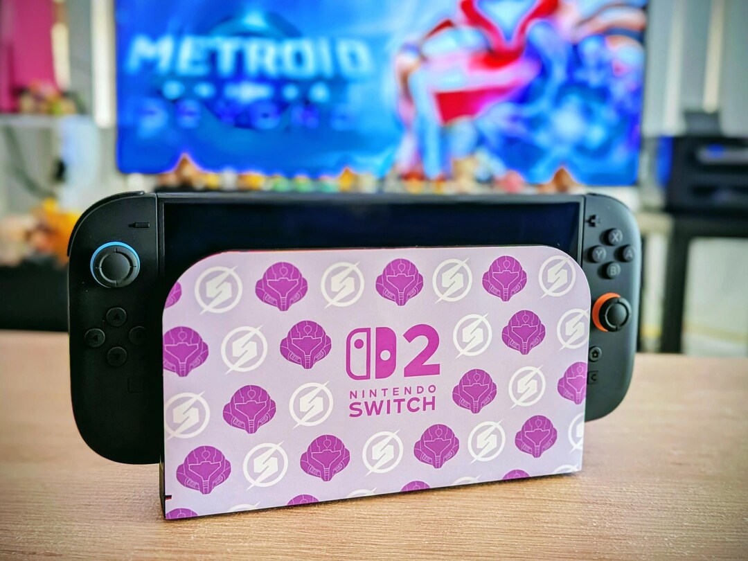 Metroid Prime 4 Switch 2 Dock Cover Vinyl Sticker - Etsy