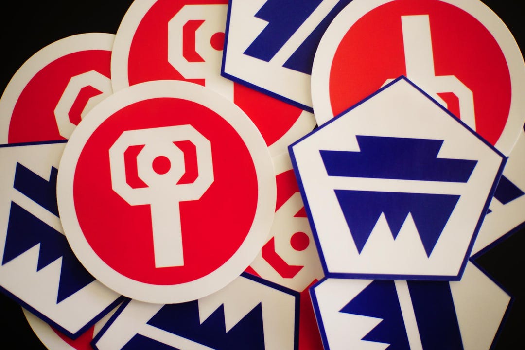 Metal Arms Droids & Mils Logo Vinyl Stickers - Etsy