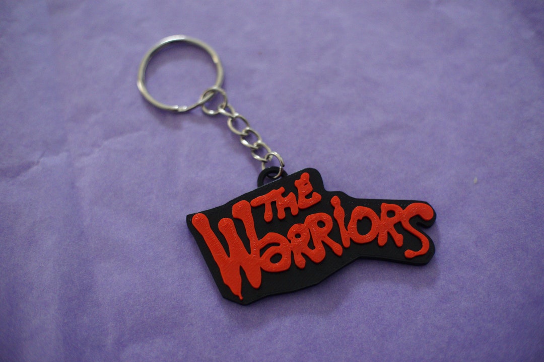 The Warriors 45th Anniversary Logo Keychain Charm - Etsy