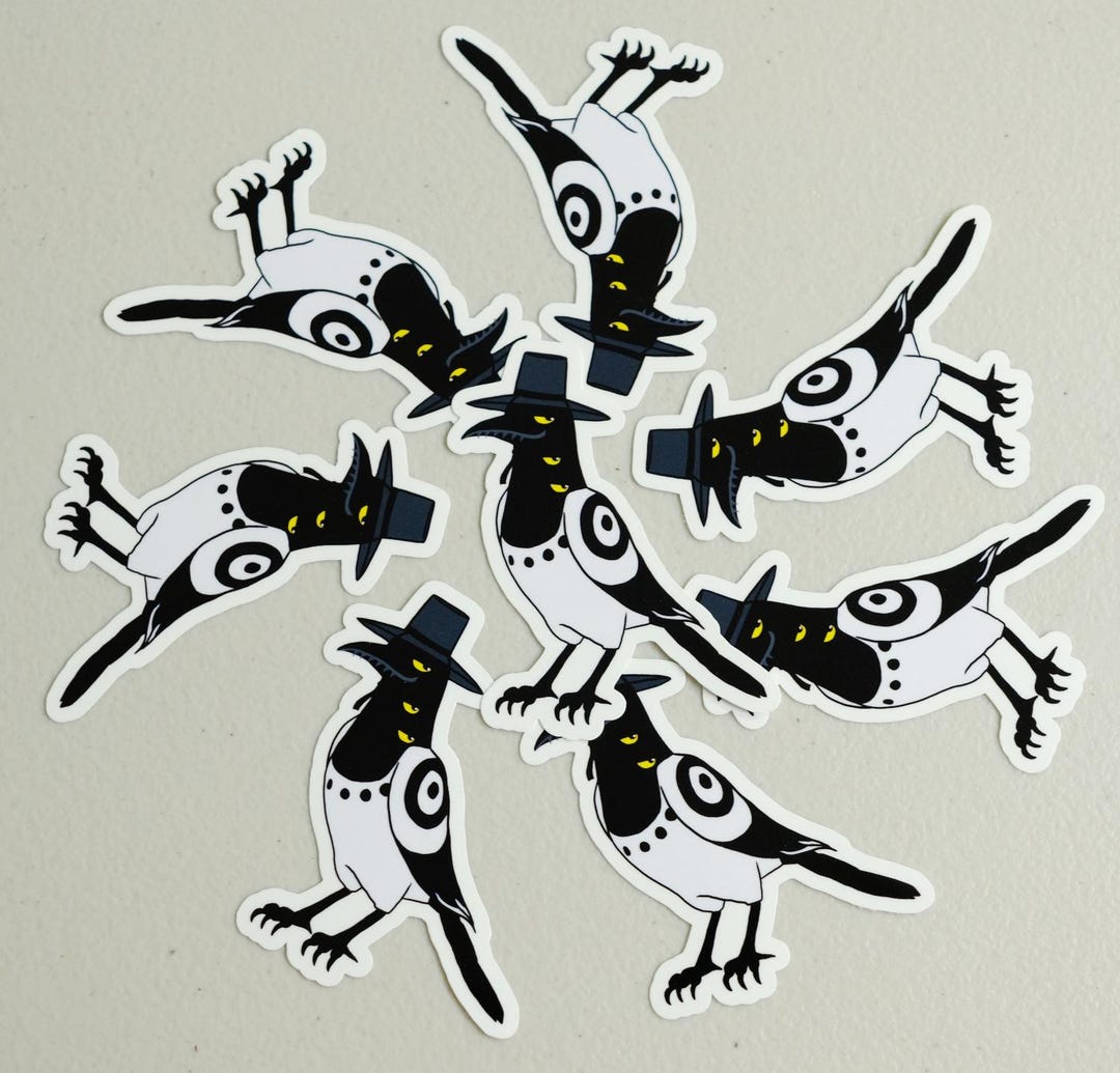 Sussie Magpie Kpop Demon Hunters Vinyl Sticker - Etsy