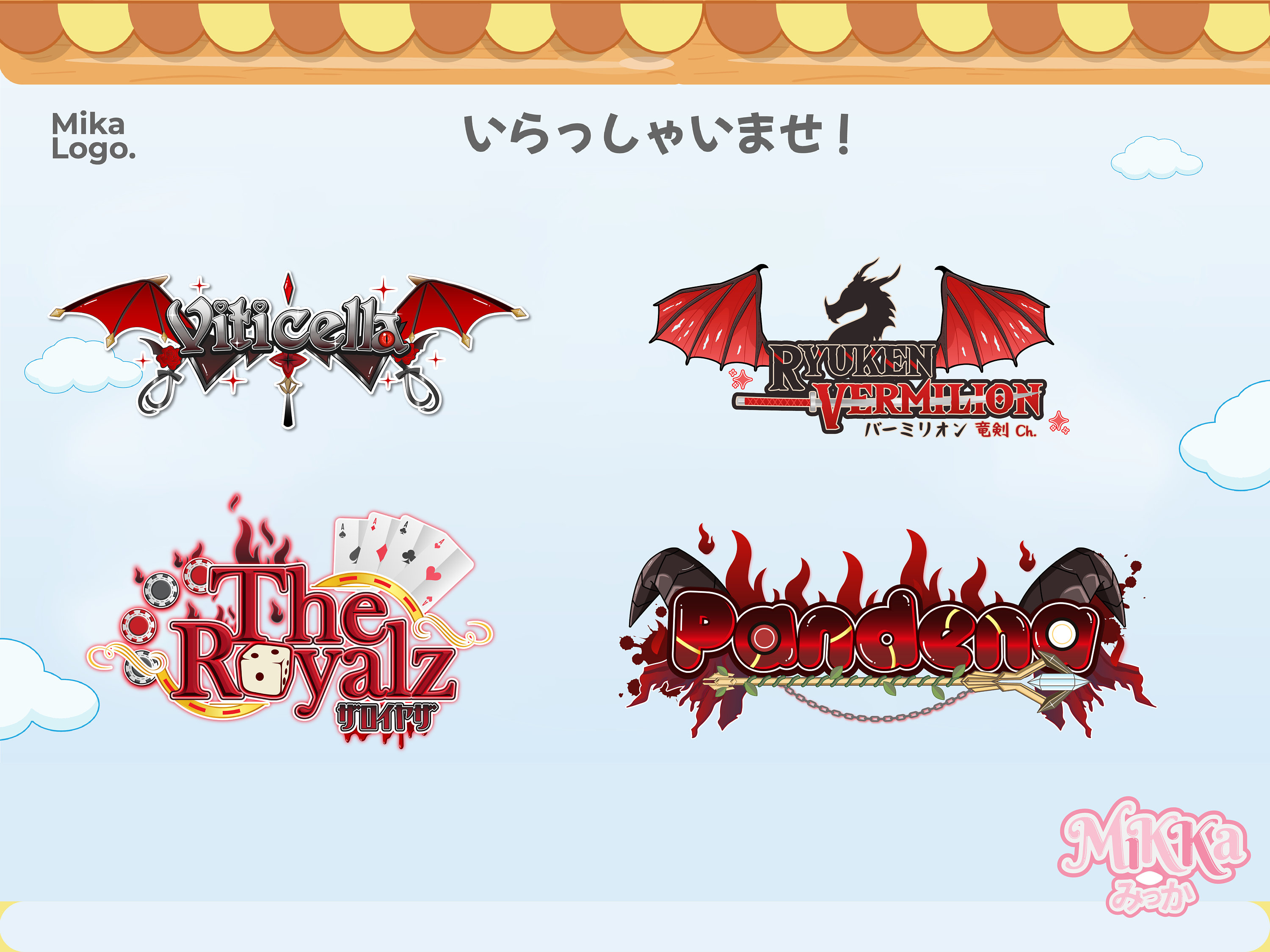 Vtuber Vtuber Logo Custom Vtuber Logo Commission Custom - Etsy Australia