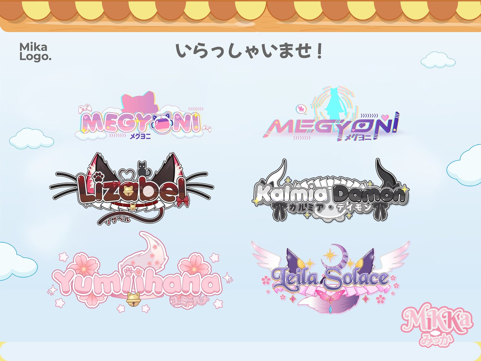 Vtuber Vtuber Logo Custom Vtuber Logo Commission Custom - Etsy Australia