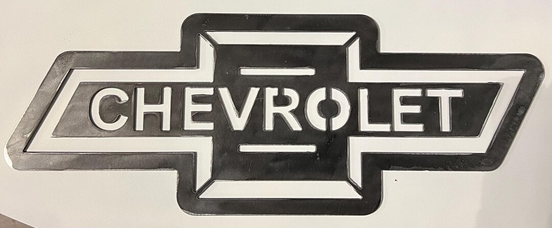 Chevrolet Sign Raw Metal - Etsy