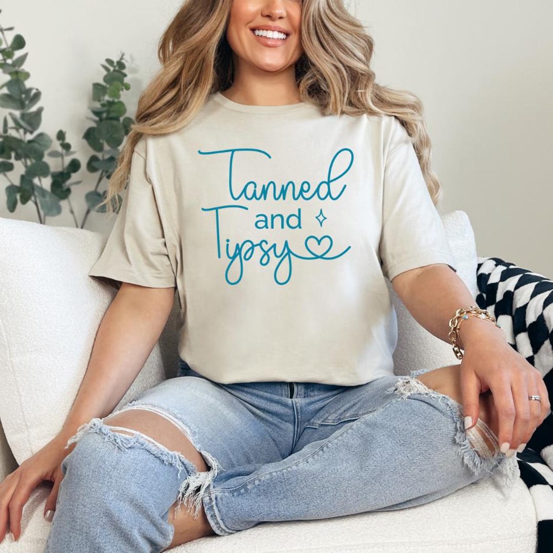 Tanned & Tipsy 6 - Etsy