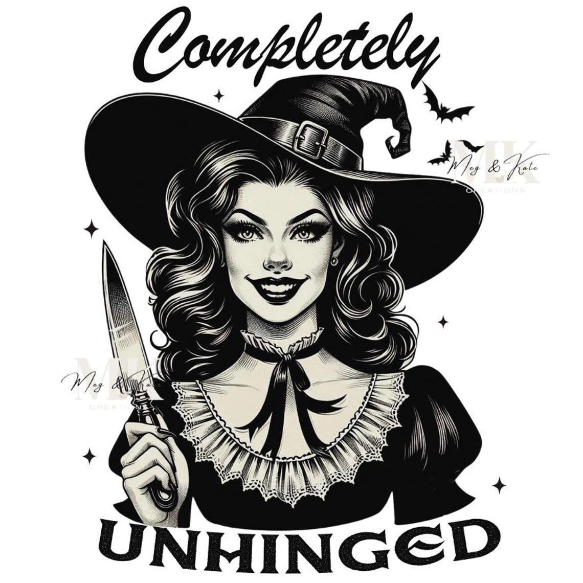 Completely Unhinged Dtf Transfer - Etsy