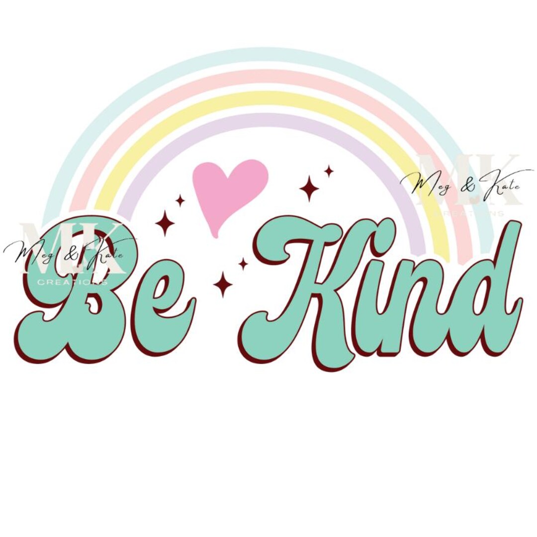 Be Kind Dtf Transfer - Etsy