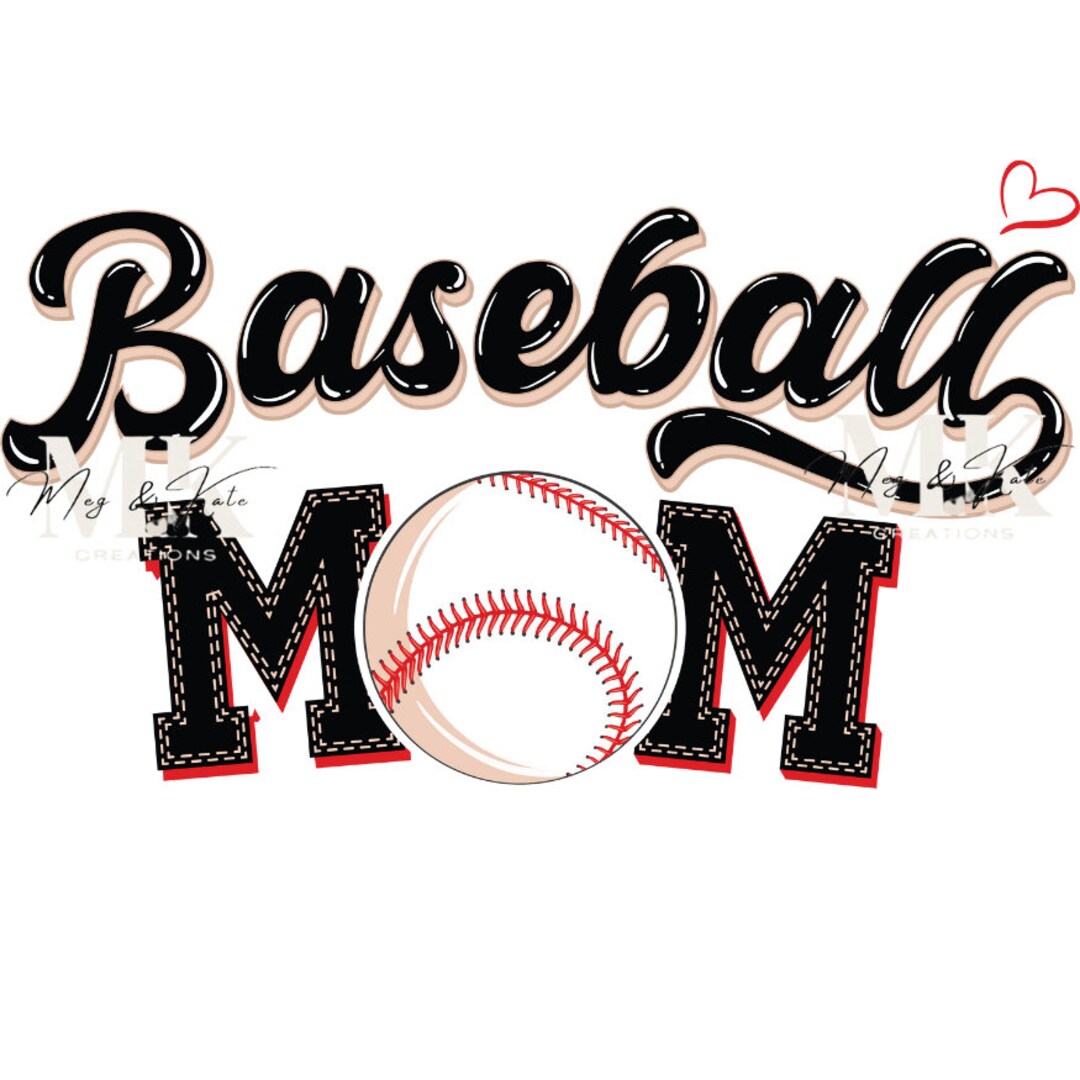 Baseball Mom 2 Dtf Transfer - Etsy