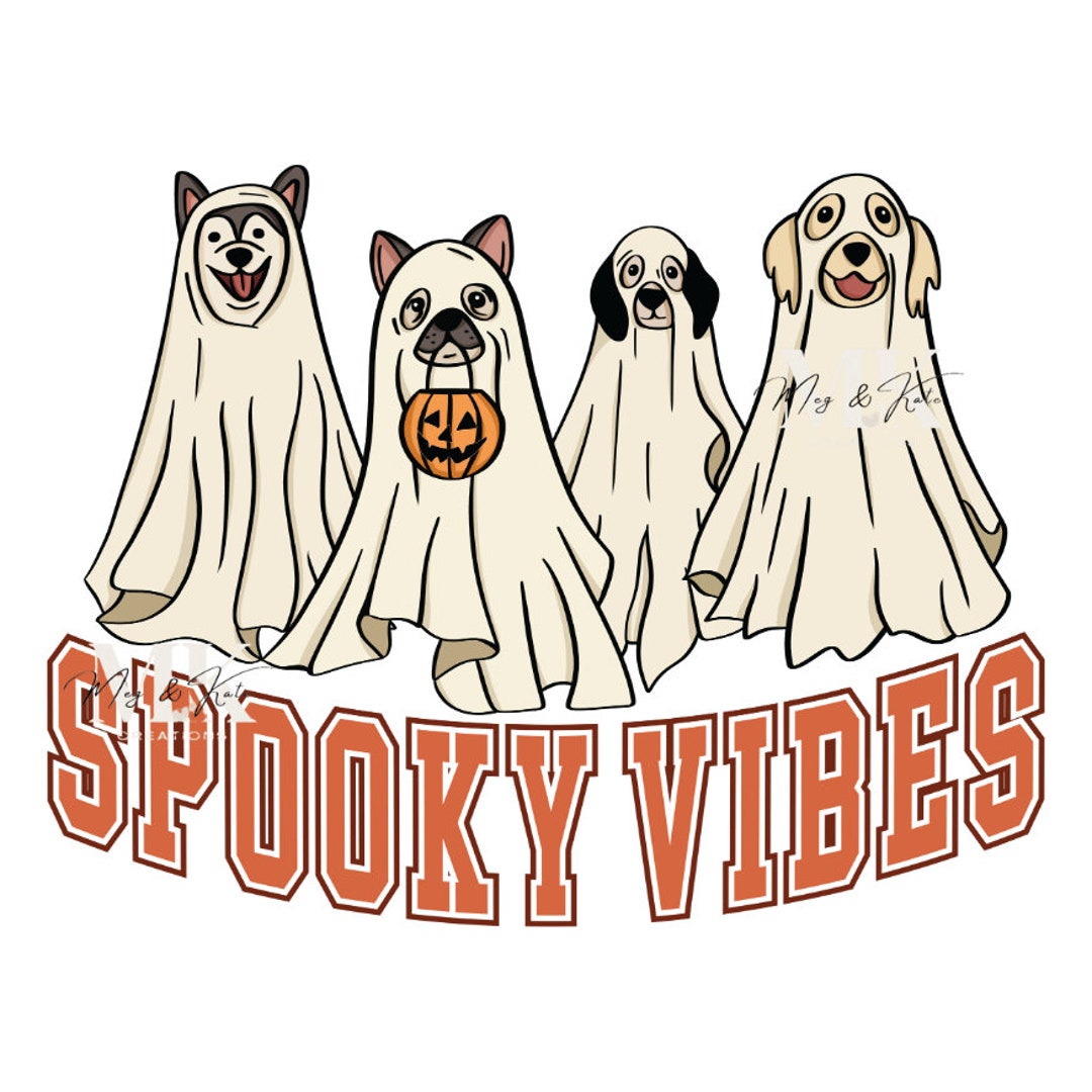 Spooky Vibes Dtf Transfer - Etsy