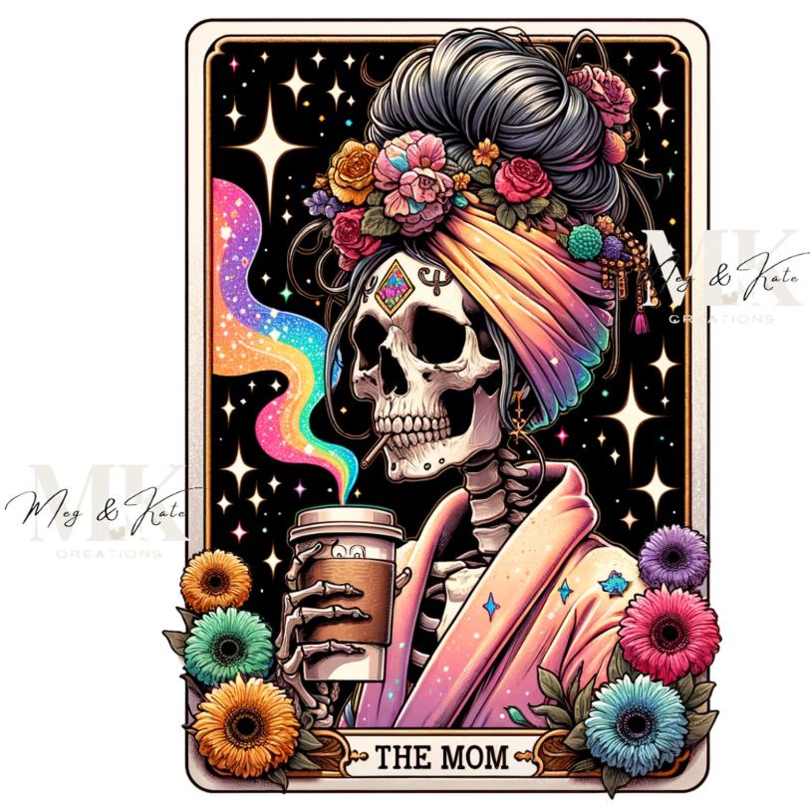 The Mom Tarot Card Dtf Transfer - Etsy