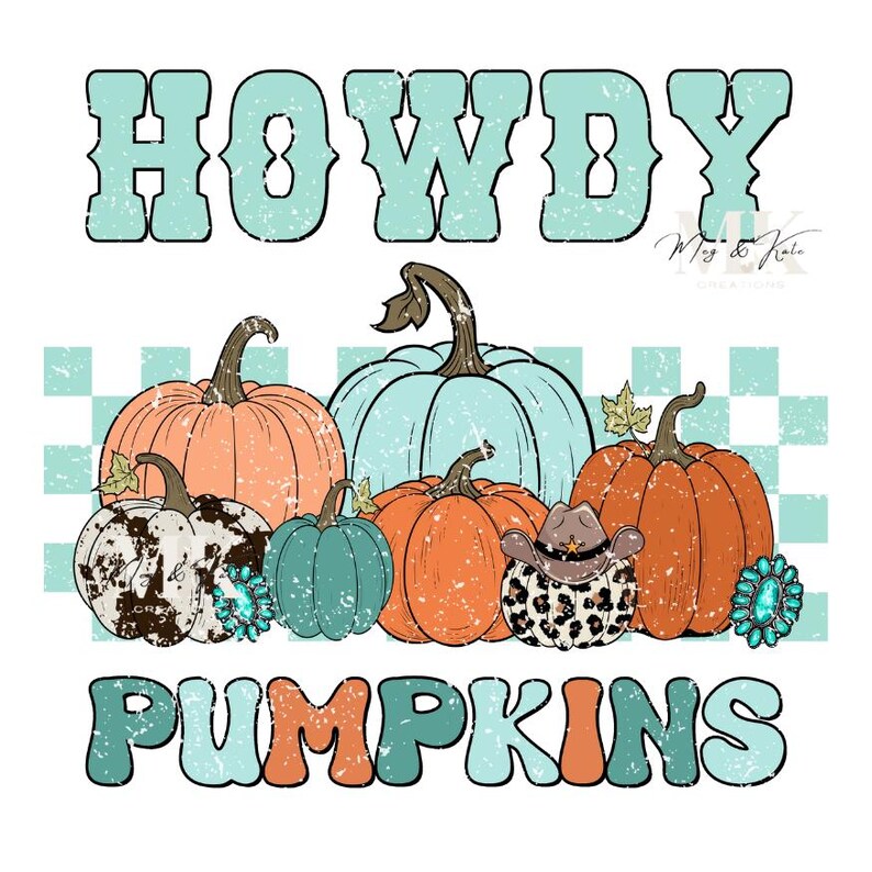 Howdy Pumpkins Dtf Transfer - Etsy