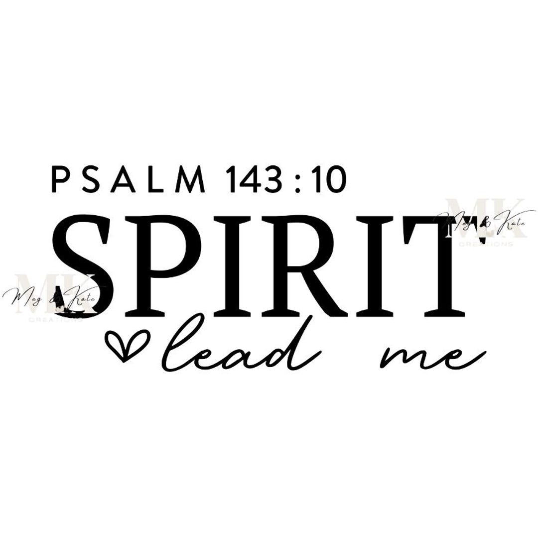 Spirit Lead Me Dtf Transfer - Etsy